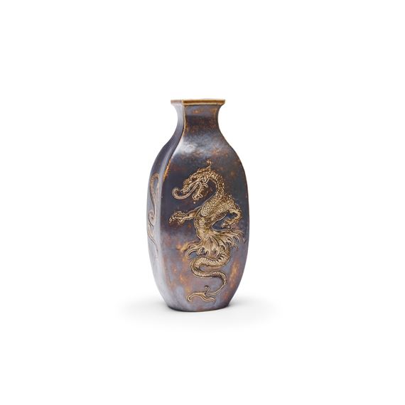 R. W. Martin & Brothers | A Martin Brothers stoneware Dragon vase (1897 ...