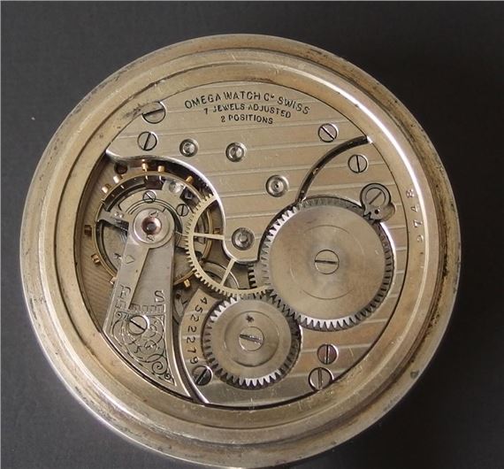 Guido Silvestri | ANTIQUE SWISS OMEGA POCKET WATCH (Circa 1912) | MutualArt