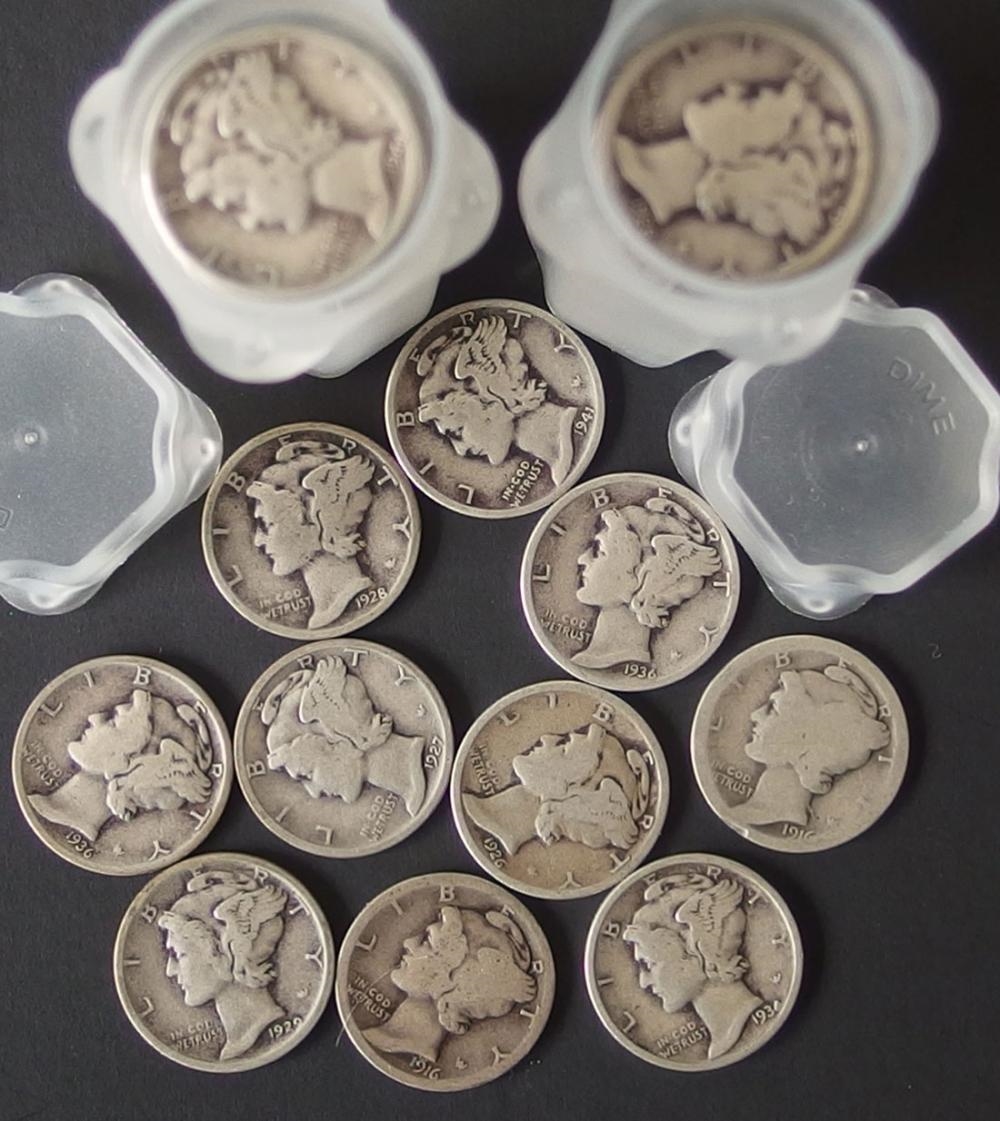 Guido Silvestri | MERCURY SILVER DIME COINS (100 | MutualArt