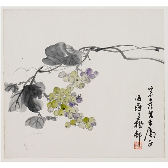 Xie Haiyan | GRAPES ON A STEM | MutualArt
