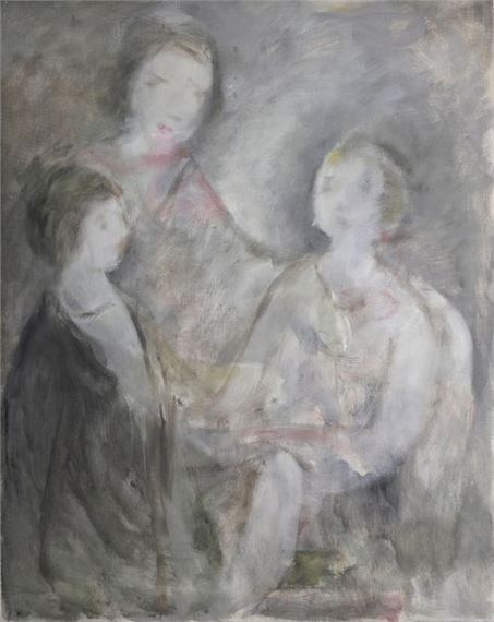 Robert Droulers | Robert DROULERS (1920-1994) Untitled [Woman and two ...