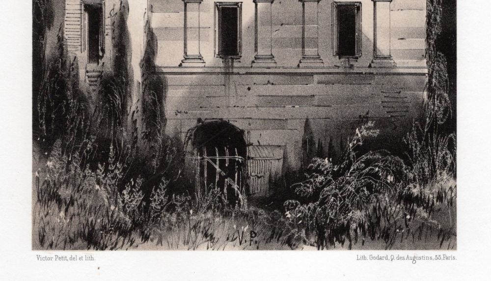 Victor Petit | Original Victor Petit 1800s Lithograph Famous Yrouerre ...