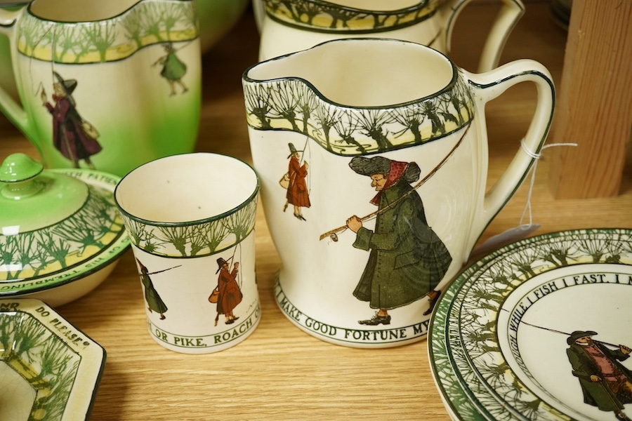 Isaac | A large collection of Doulton Isaac Walton Seriesware to ...