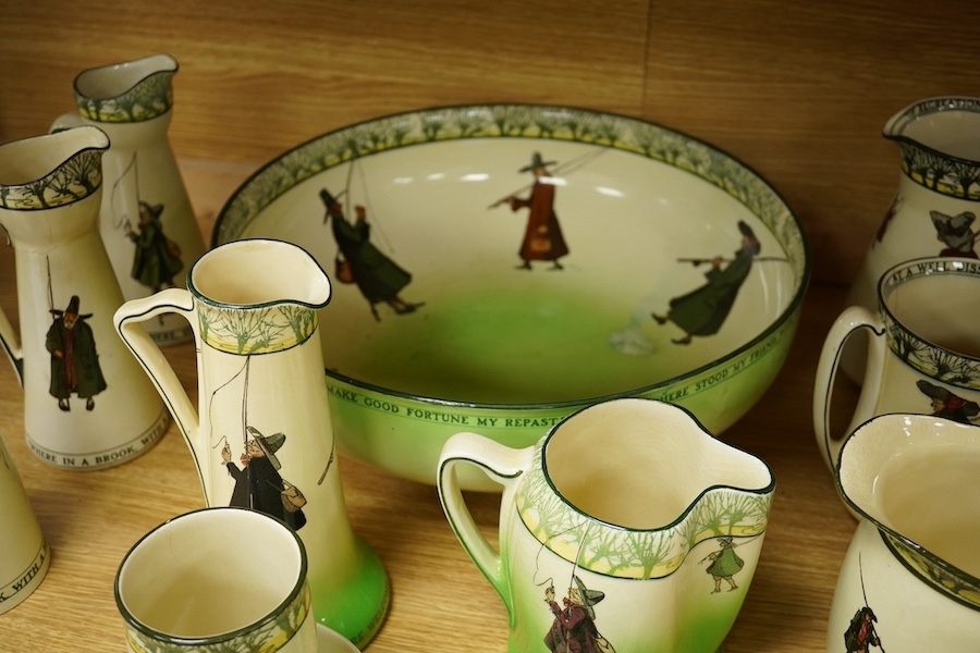 Isaac | A large collection of Doulton Isaac Walton Seriesware to ...