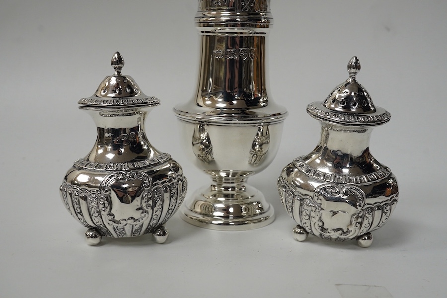 Guido Silvestri | A George V silver sugar caster (1929) | MutualArt