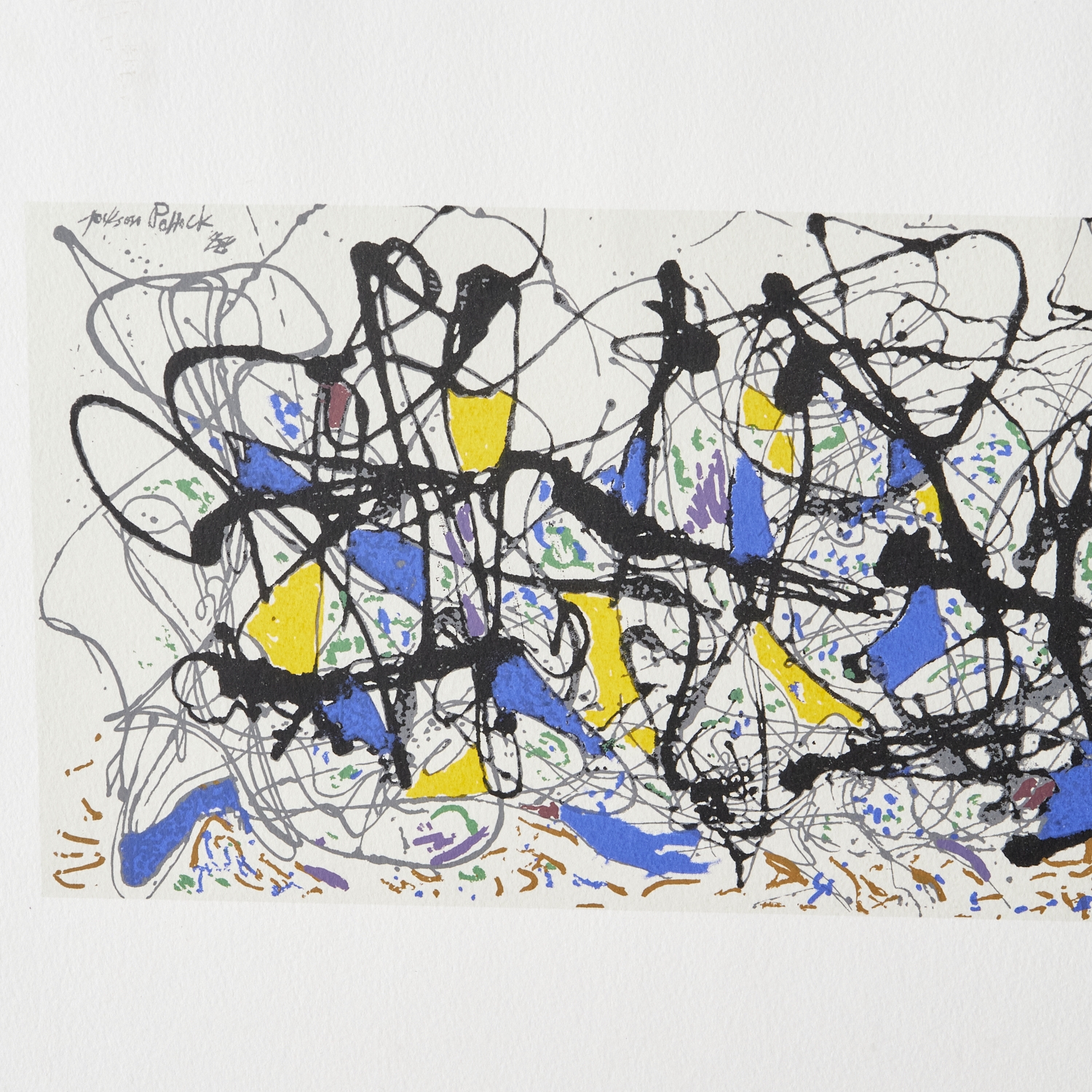 Jackson Pollock | Summertime 9A | MutualArt