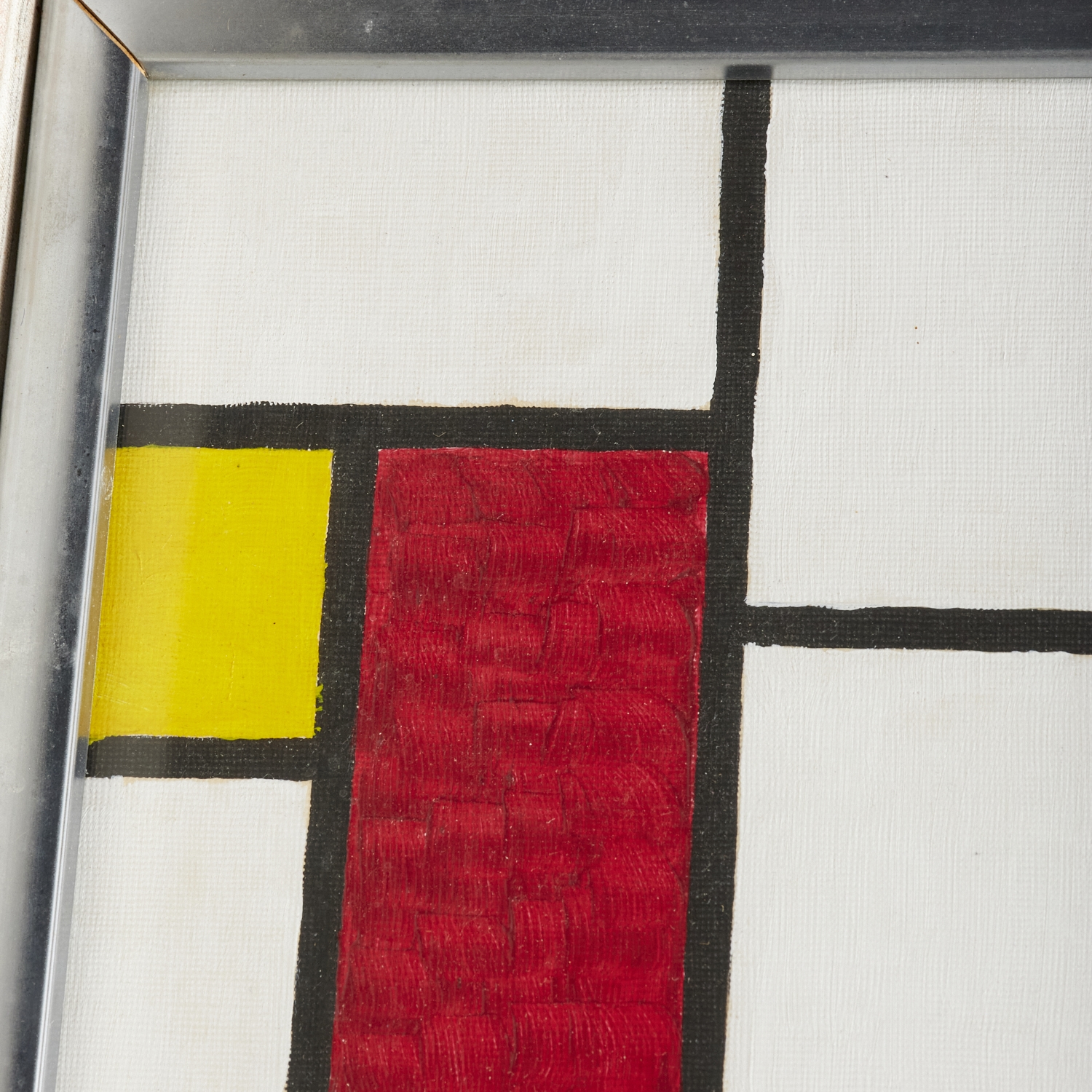 Piet Mondrian | possible signature on frame verso | MutualArt