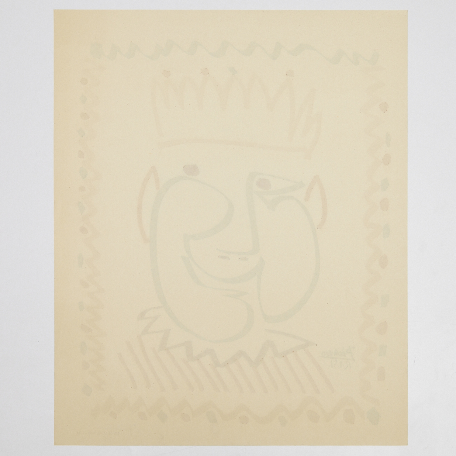 Pablo Picasso | Pablo Picasso (after), lithograph poster, signed ...