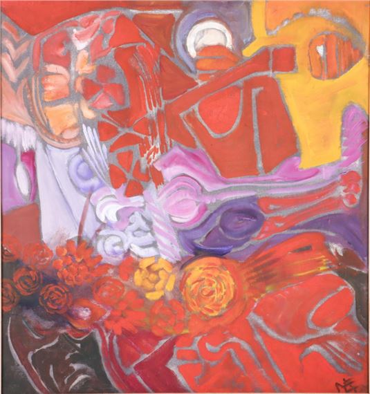 Mae Alice Engron | abstract (1984) | MutualArt