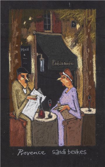 Sandi Beukes | Sandi Beukes (South African 20th Century) PROVENCE ...
