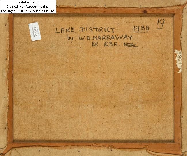 William Edward Narraway | Lake District (1915 - 1979) | MutualArt