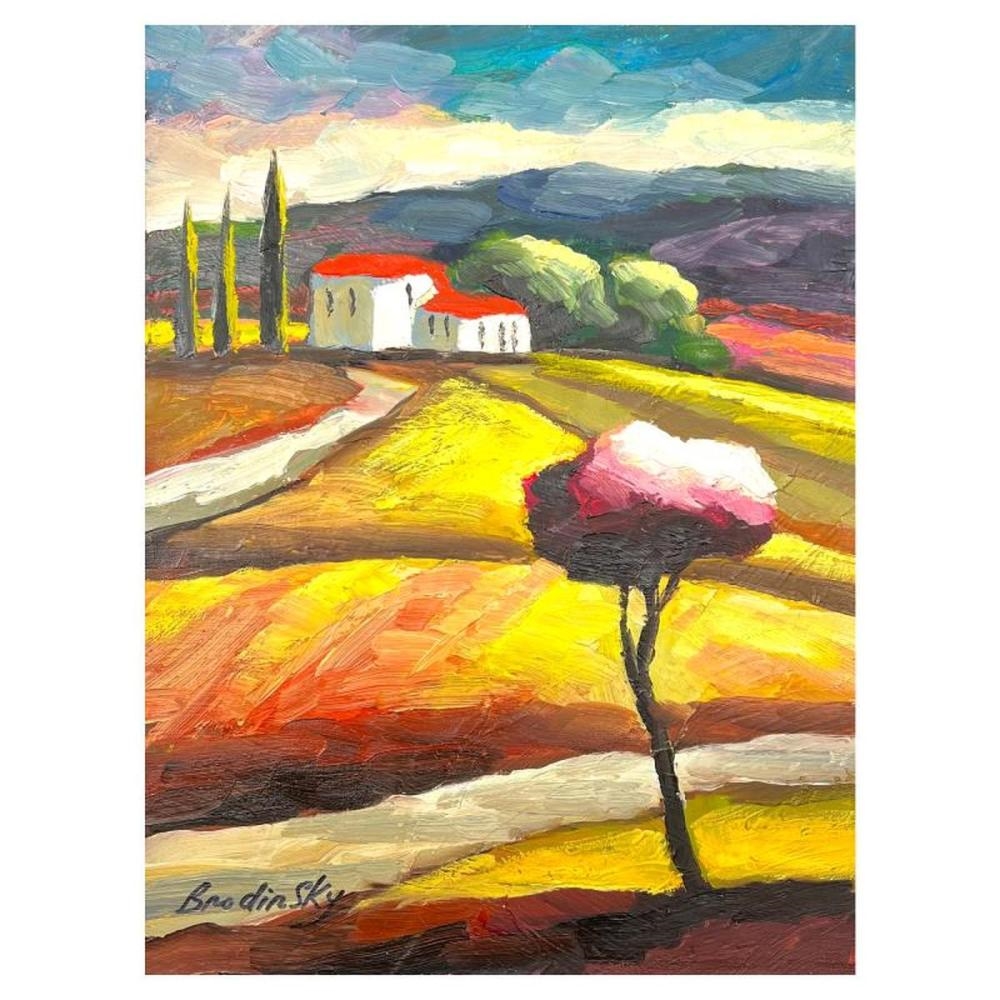 Slava Brodinsky | Slava Brodinsky Hand Signed Original Painting on ...