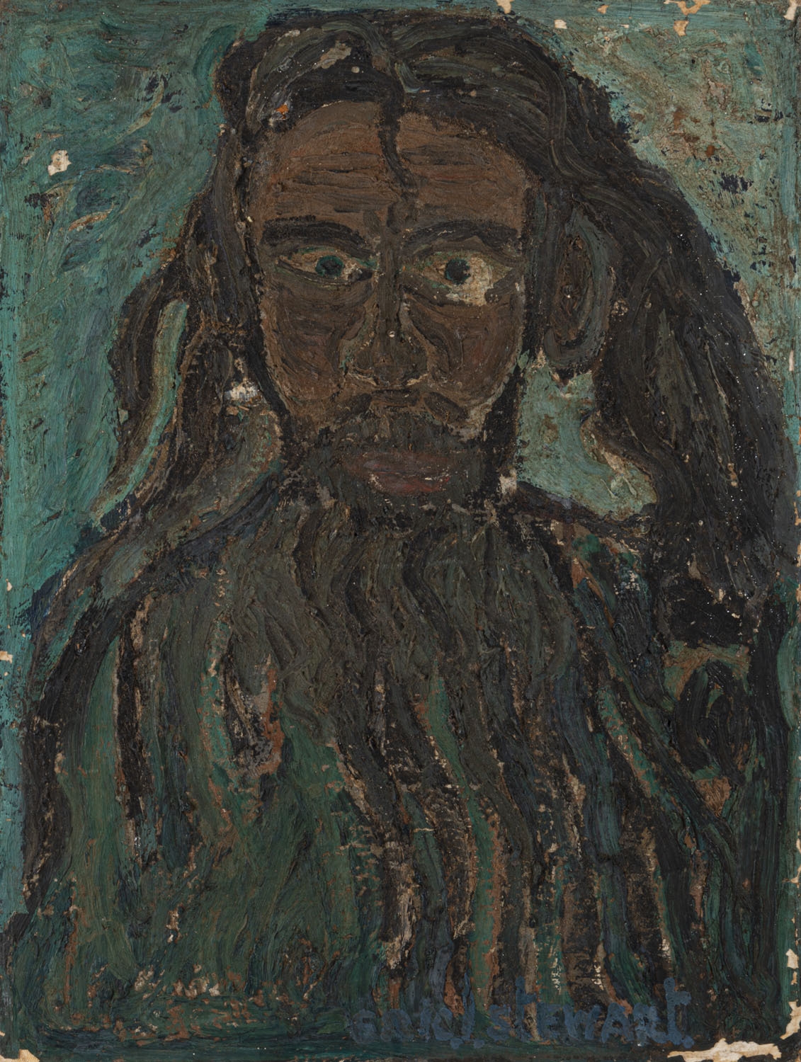 Eric Stewart | Aboriginal figure; Sacred Ceremony | MutualArt