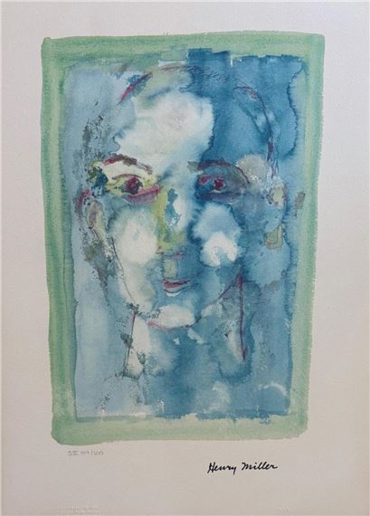 Henry Miller | Henry Miller- Lithograph on paper | MutualArt