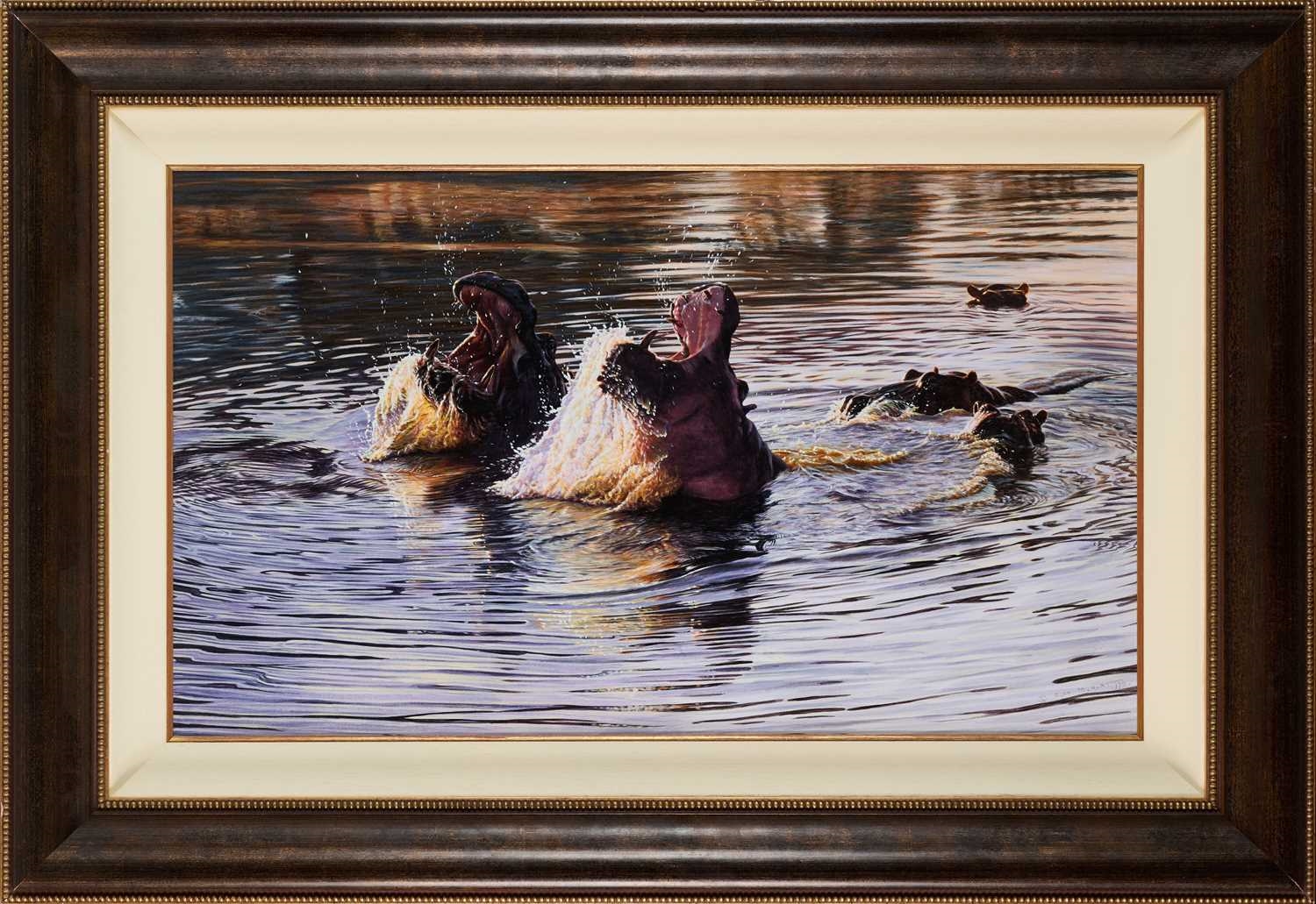 Alan M. Hunt | HIPPOS SURFACING (1998) | MutualArt