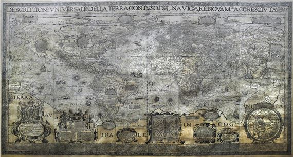 Stefano Scolari | Stefano Scolari's Very Rare Wall Map of the World ...