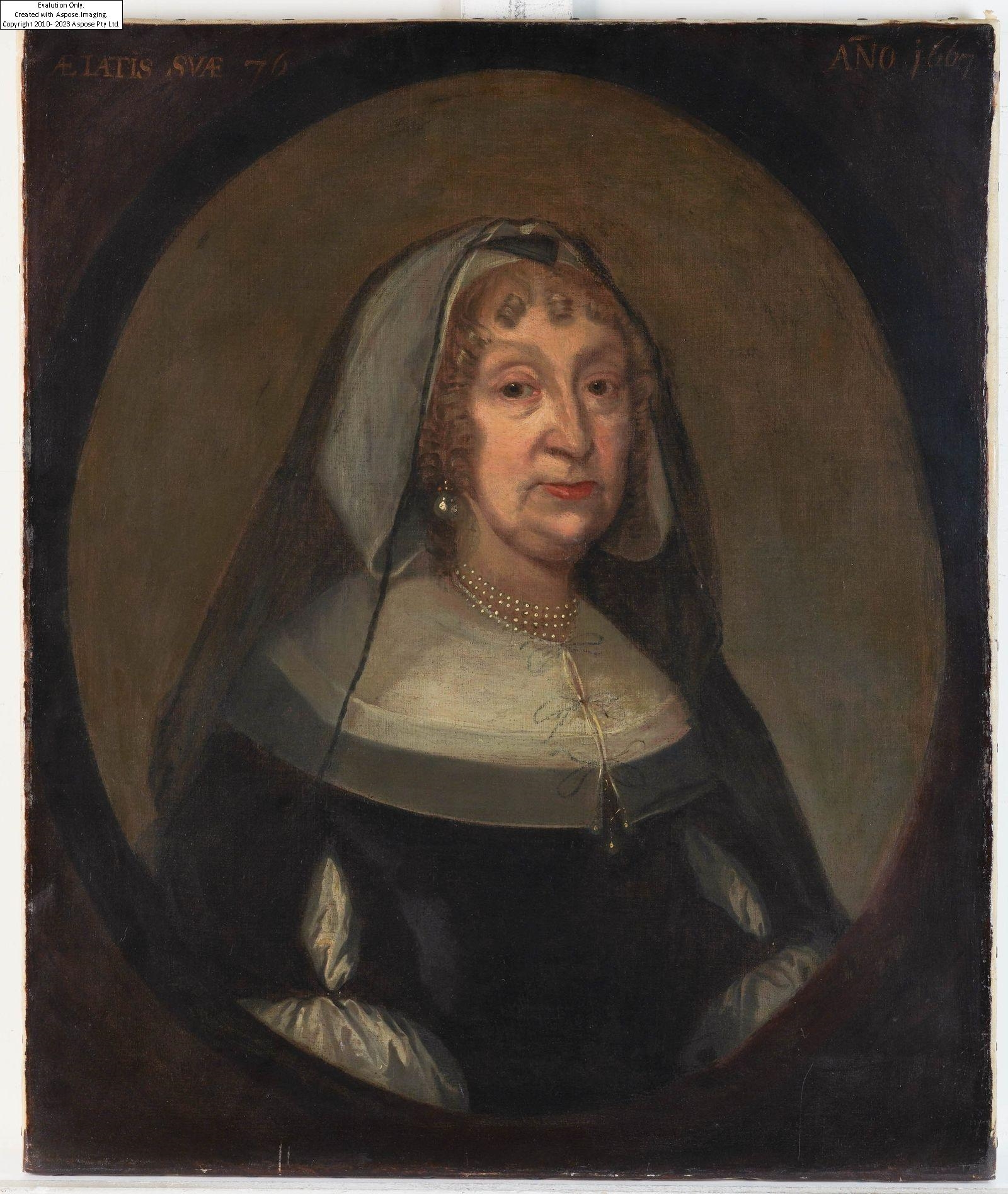 British School, 17th Century | Portrait of Lady Elizabeth Rawdon (1667 ...