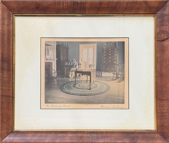 Wallace Nutting | RARE WALLACE NUTTING INTERIOR HAND TINTED PHOTOGRA ...