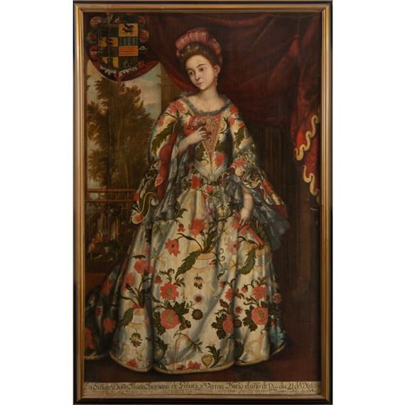 Spanish School, 18th Century | ESCUELA NOVOHISPANA, S (1719) | MutualArt