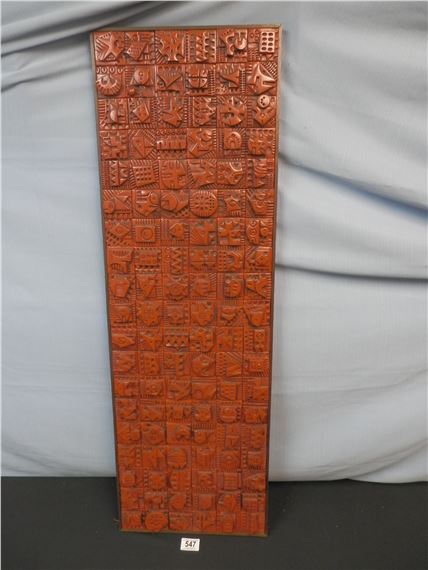Ron Hitchins | A Ceramic Panel | MutualArt