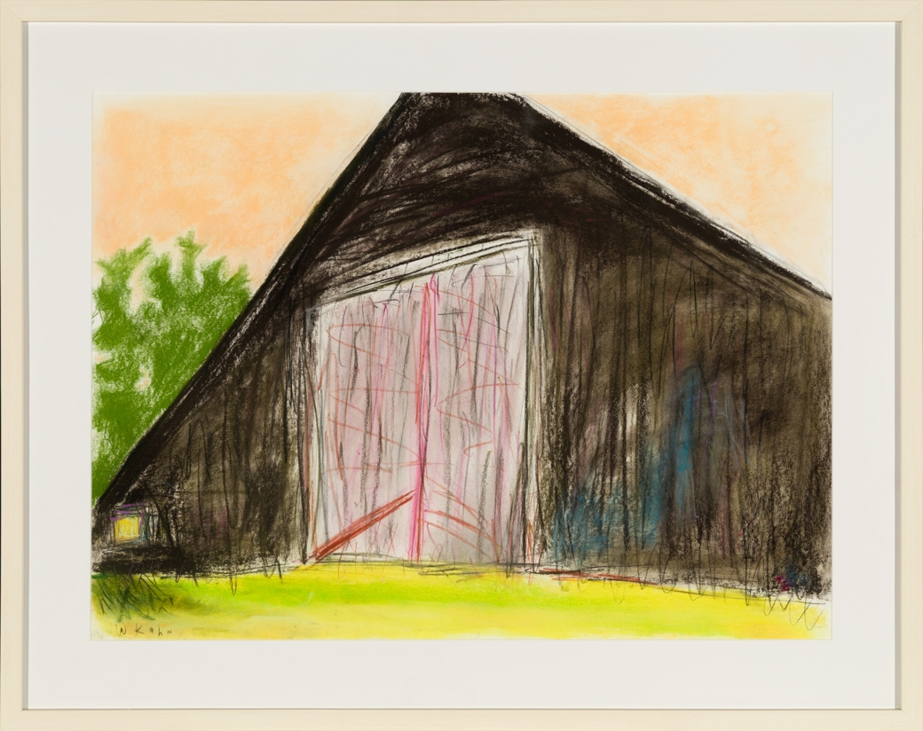 Wolf Kahn | Looming Barn | MutualArt