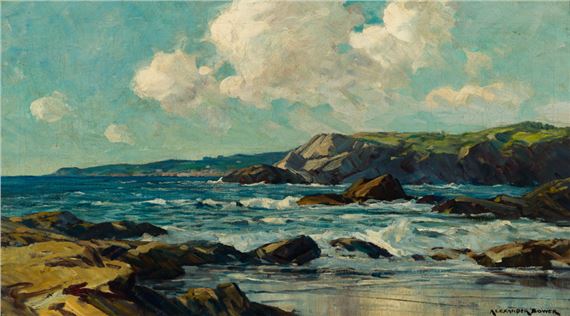 Alexander Bower | Cape Elizabeth Shore | MutualArt