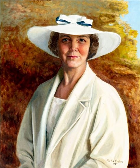 Edith L. Hubbard | Portrait of Woman (1937) | MutualArt