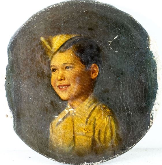 American School, 20th Century | Portrait of Boy Scout | MutualArt