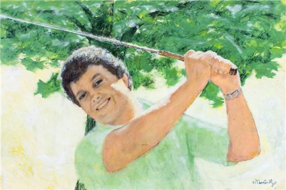 Thornton Utz | Golfer (1993) | MutualArt