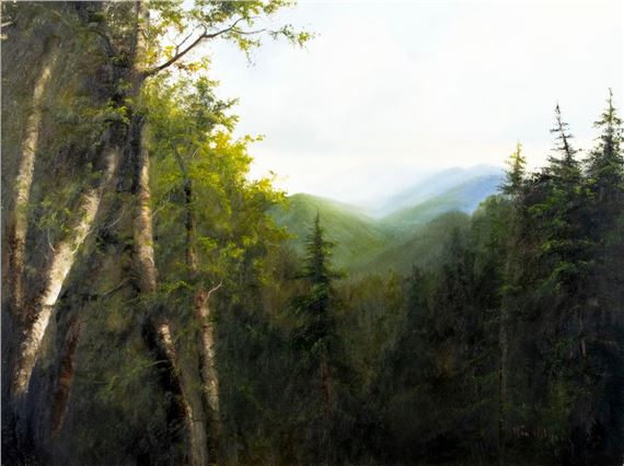 Ron Williams | Mountain Landscape | MutualArt