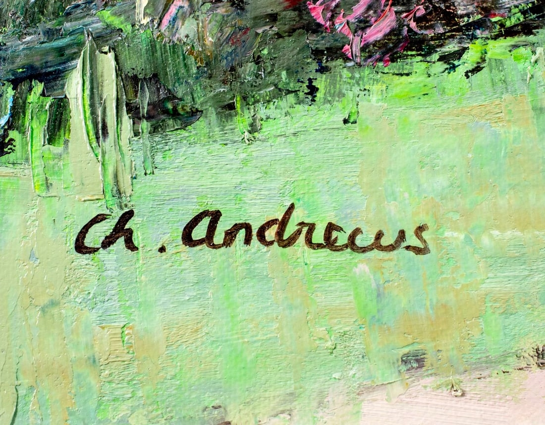 Charles Andrews | Country Path Landscape | MutualArt
