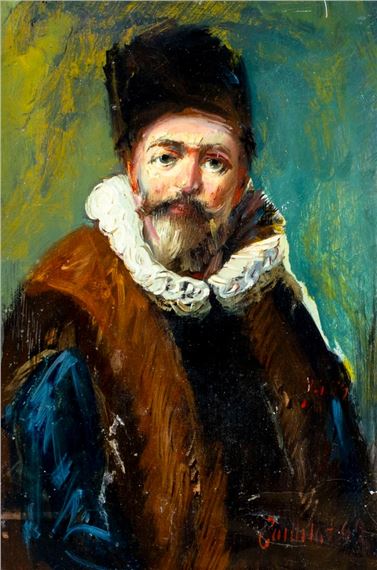 János Tóth | Portrait of Man | MutualArt