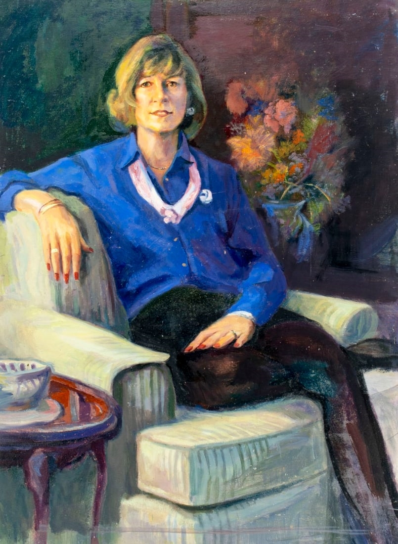John Reilly | Portrait of Seated Woman | MutualArt