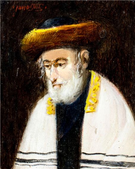 János Tóth | Portrait of Rabbi | MutualArt