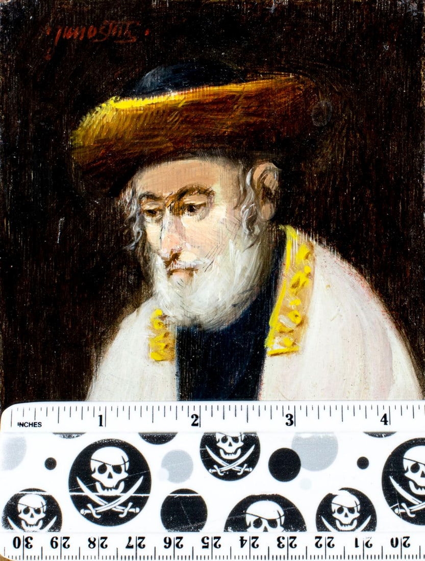 János Tóth | Portrait of Rabbi | MutualArt