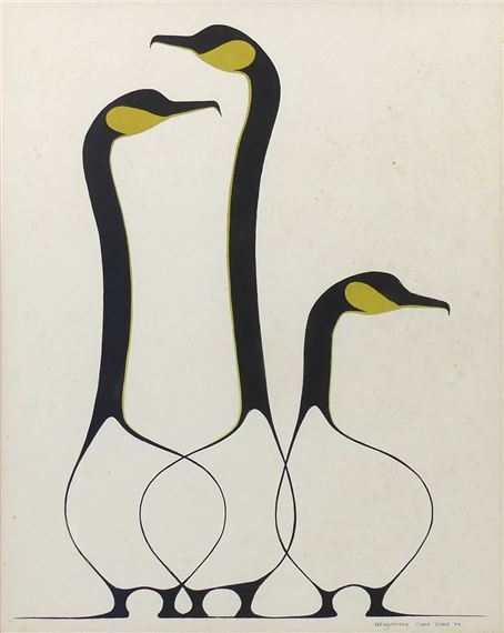 Benjamin Chee Chee | Geese (1976) | MutualArt