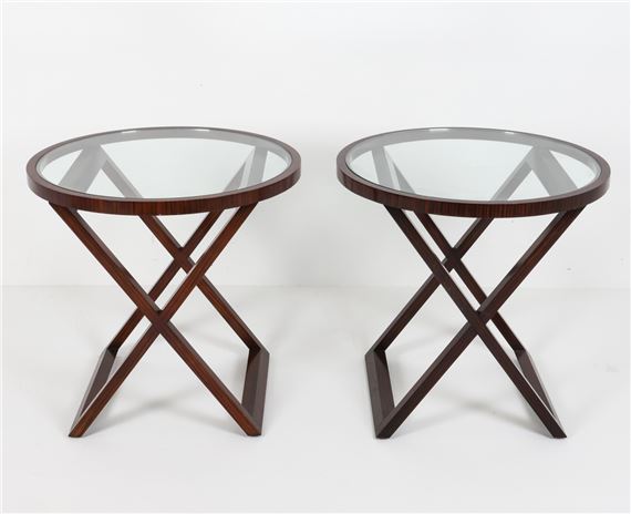 Ralph Lauren | PAIR OF RALPH LAUREN MERCER STREET SIDE TABLES | MutualArt