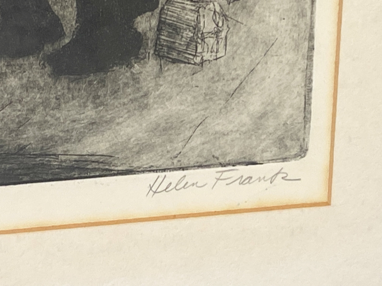 Helen Frank | HELEN FRANK (B.1930) ETCHING | MutualArt