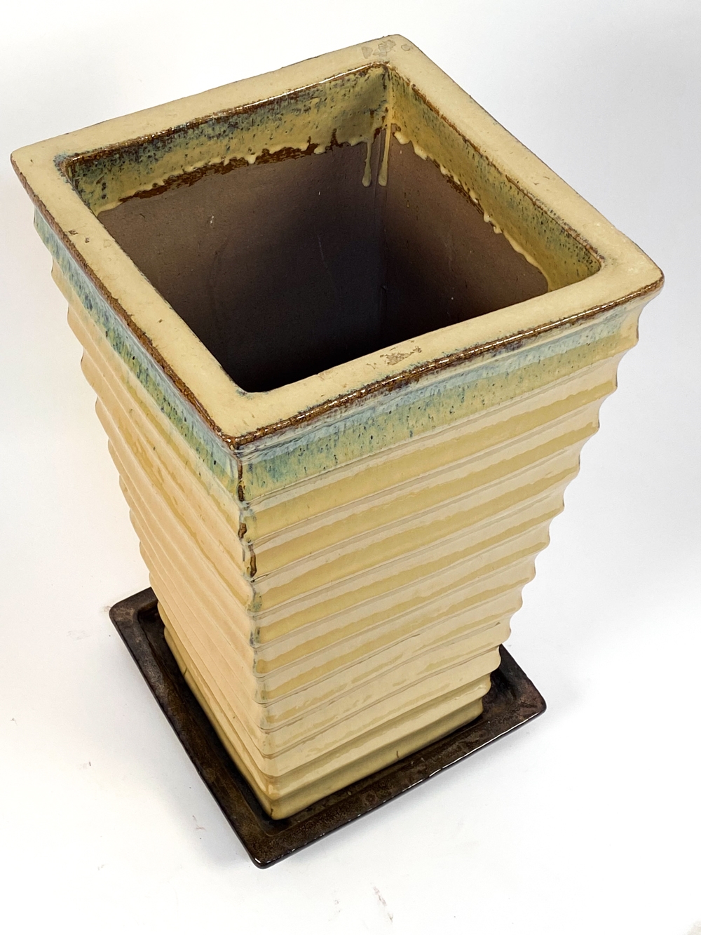 Planter | LARGE ARCHITECTURAL CERAMIC PLANTER | MutualArt