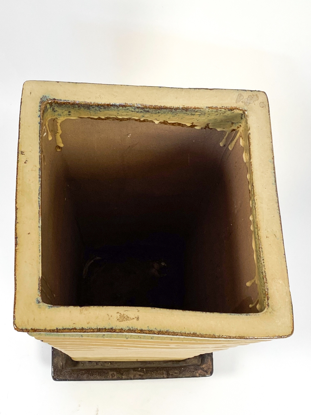 Planter | LARGE ARCHITECTURAL CERAMIC PLANTER | MutualArt