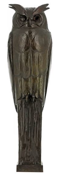 Raymond de Meester de Betzenbroeck | Hibou perché | MutualArt