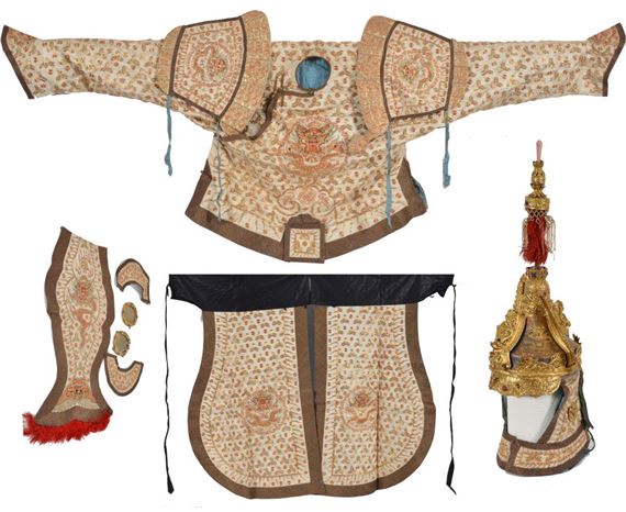 Opera | Theatrical set of armor for Peking Opera. China. Late 19th ...