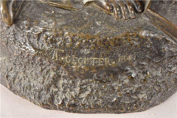 Théodore Gechter | Arch-Angel Gabriel Bronze | MutualArt