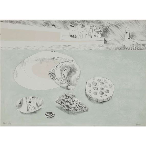 Mary Fedden | 'Pot of Shells' | MutualArt