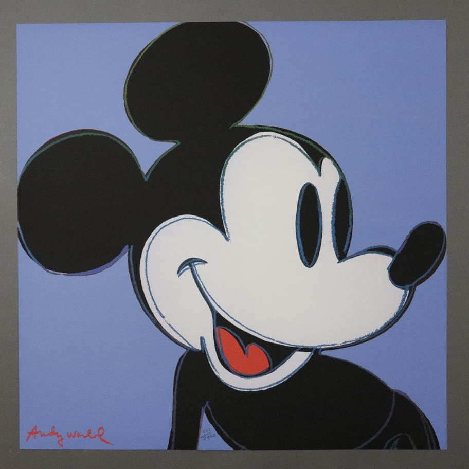 Andy Warhol | Mickey Mouse (1980) | MutualArt