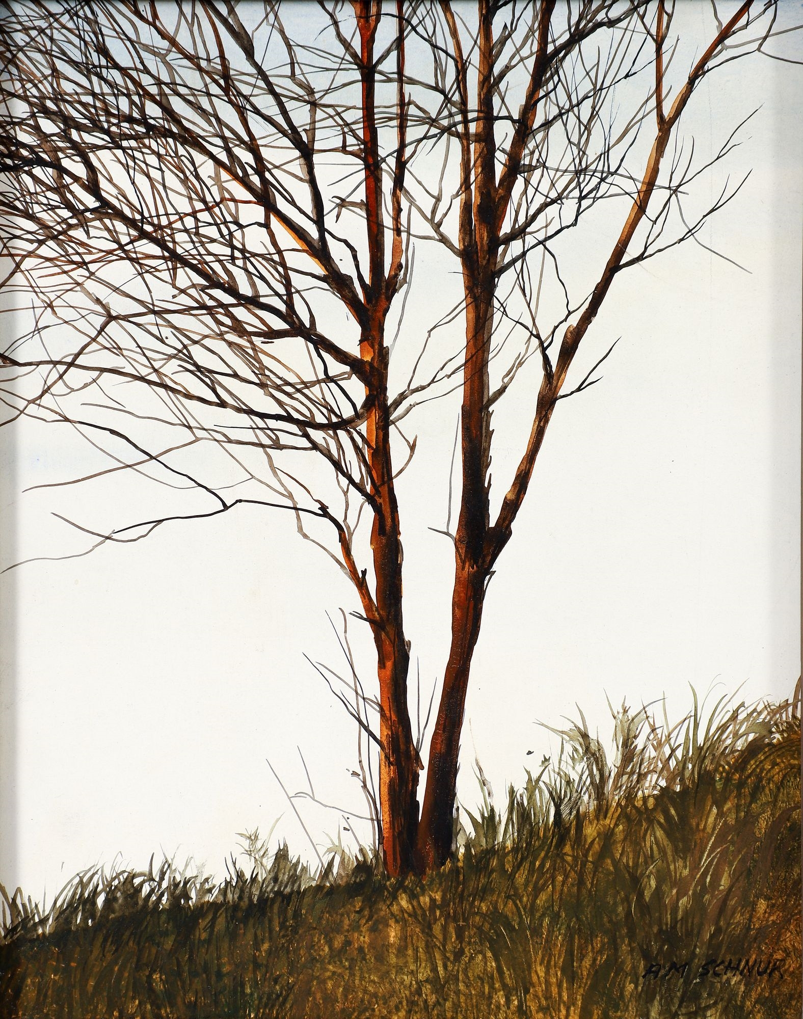 Anna Marie Schnur | Pair of Landscapes | MutualArt