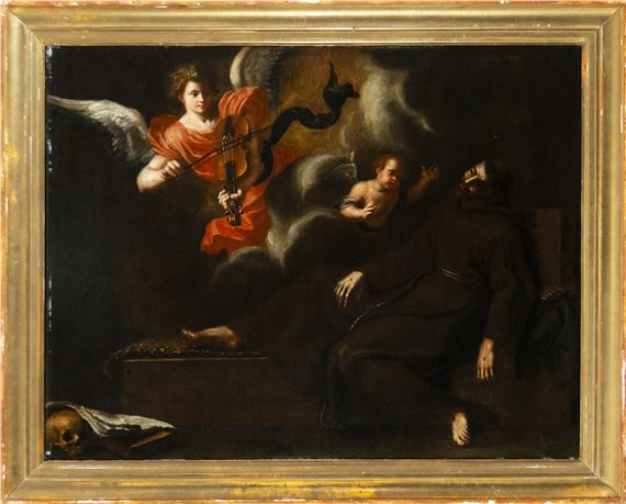 Neapolitan School, 17th Century | La Visión de San Francisco de Asís | MutualArt