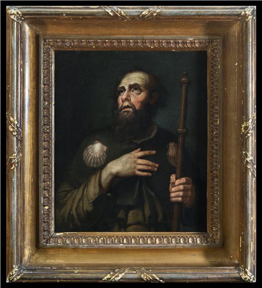 Neapolitan School, 17th Century | Escuela Napolitana del siglo XVII - Retrato del Apostol ...