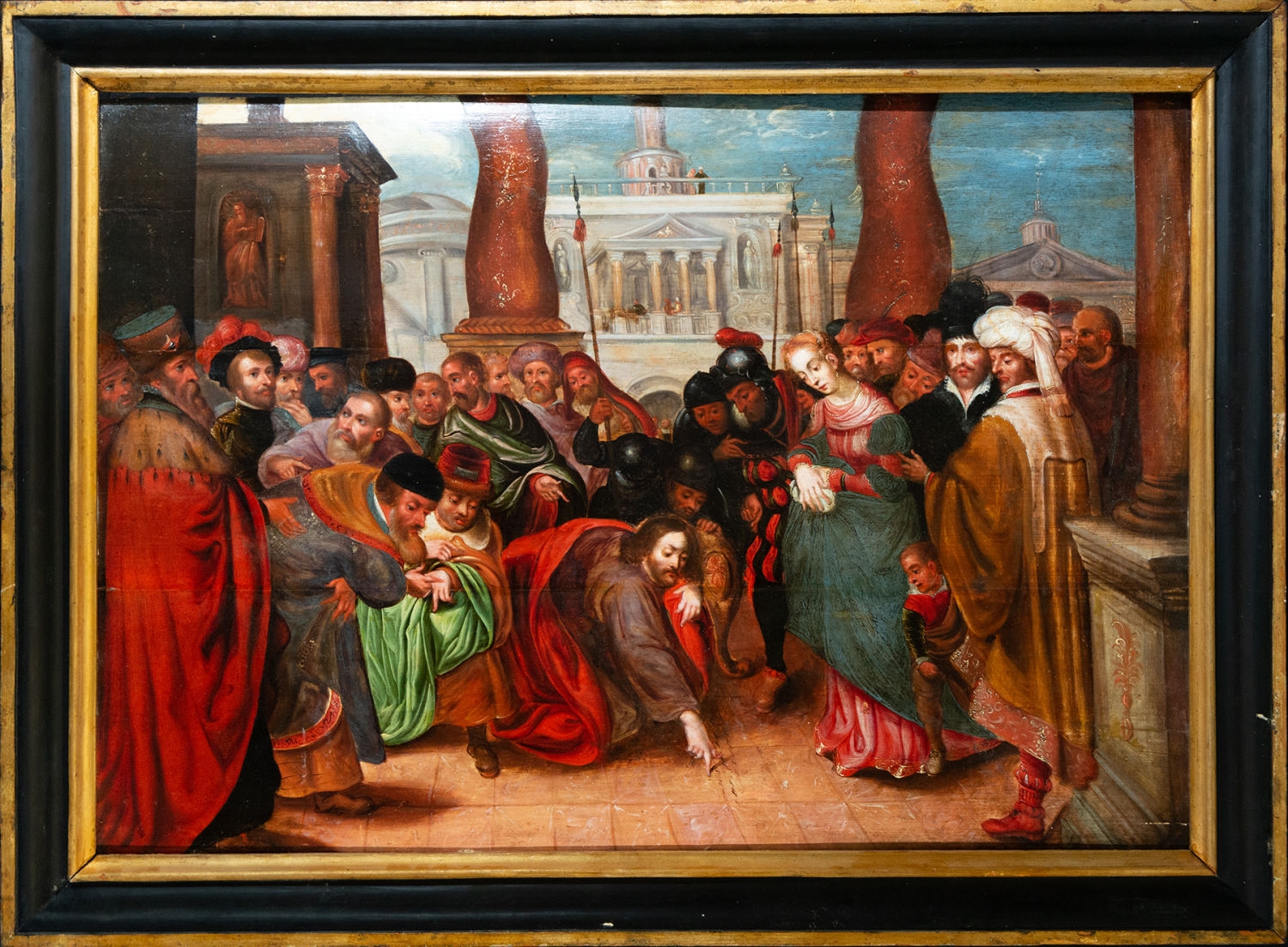 Italo-Flemish School, 16th Century | Jesús Predicando en el Templo ...