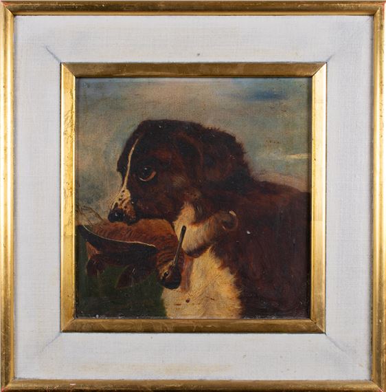 Colin Graeme Roe | A retriever with a woodcock in its mouth | MutualArt